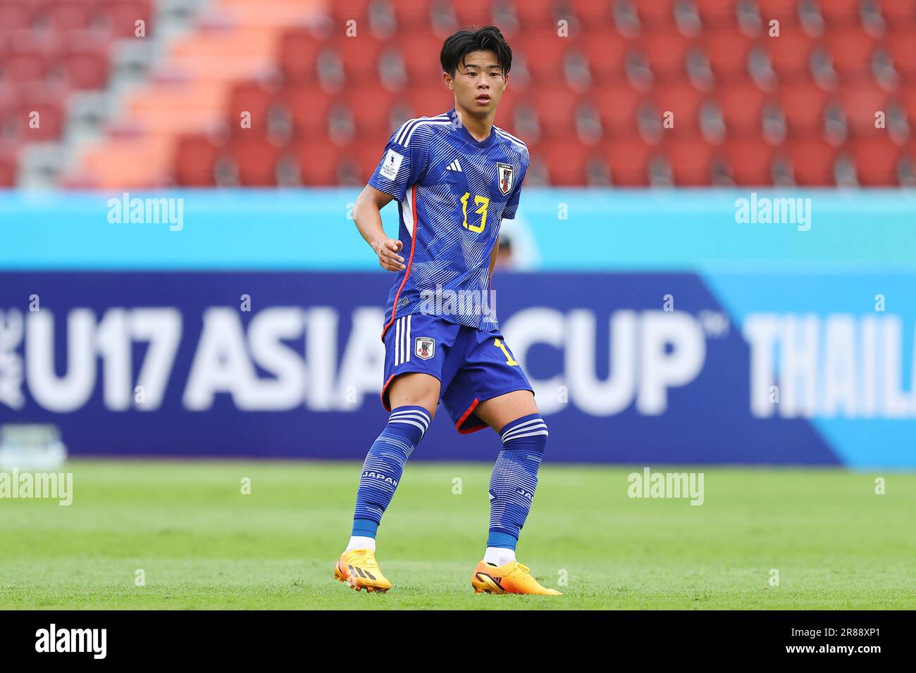 Bangkok, Thailand. 17th June, 2023. Japan's Yumeki Yoshinaga during the AFC U17 Asian Cup ...