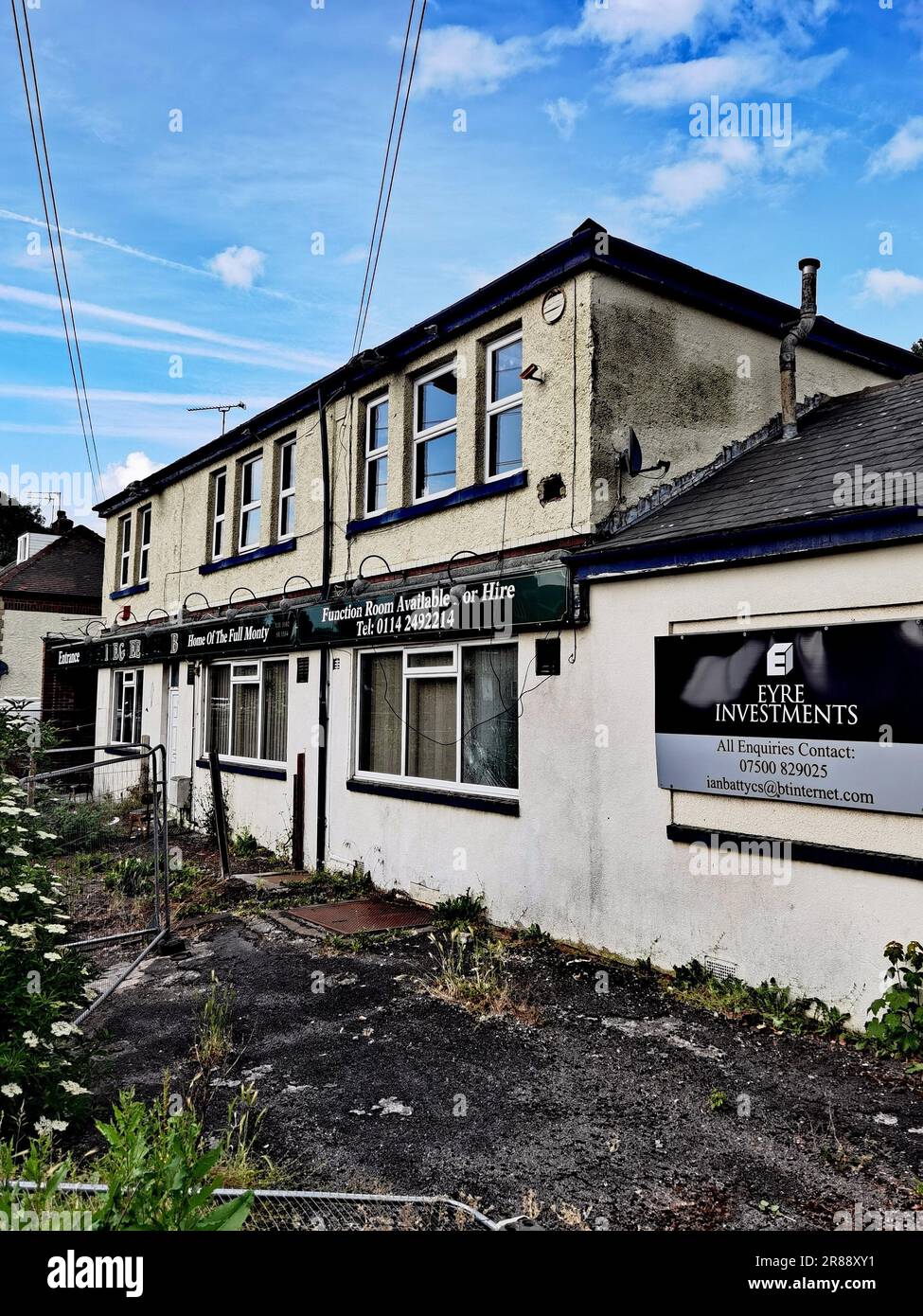 The exterior of the property SHEFFIELD, ENGLAND STEP INSIDE the working ...