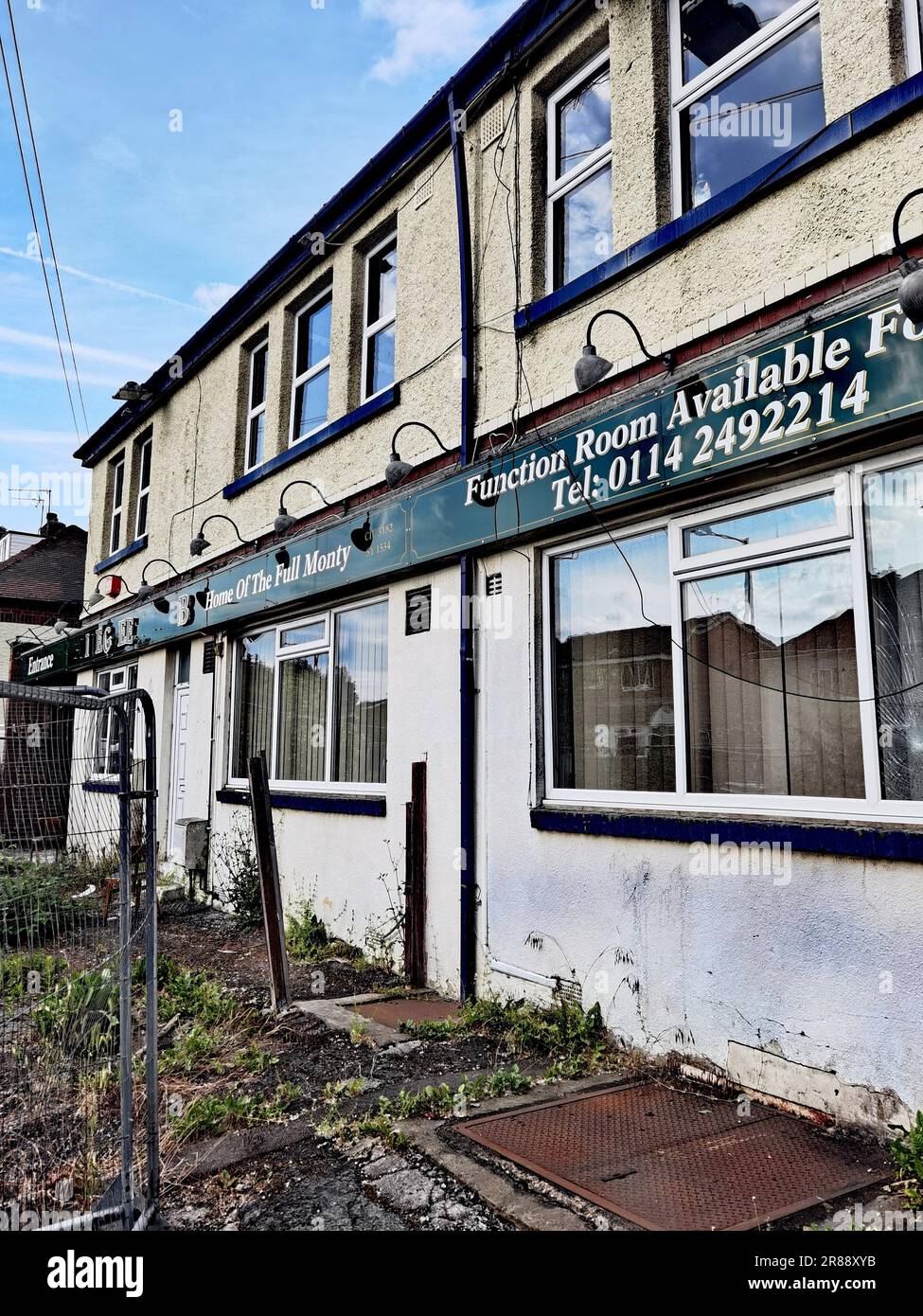 The building is now dingy and was once a vibrant social club SHEFFIELD ...