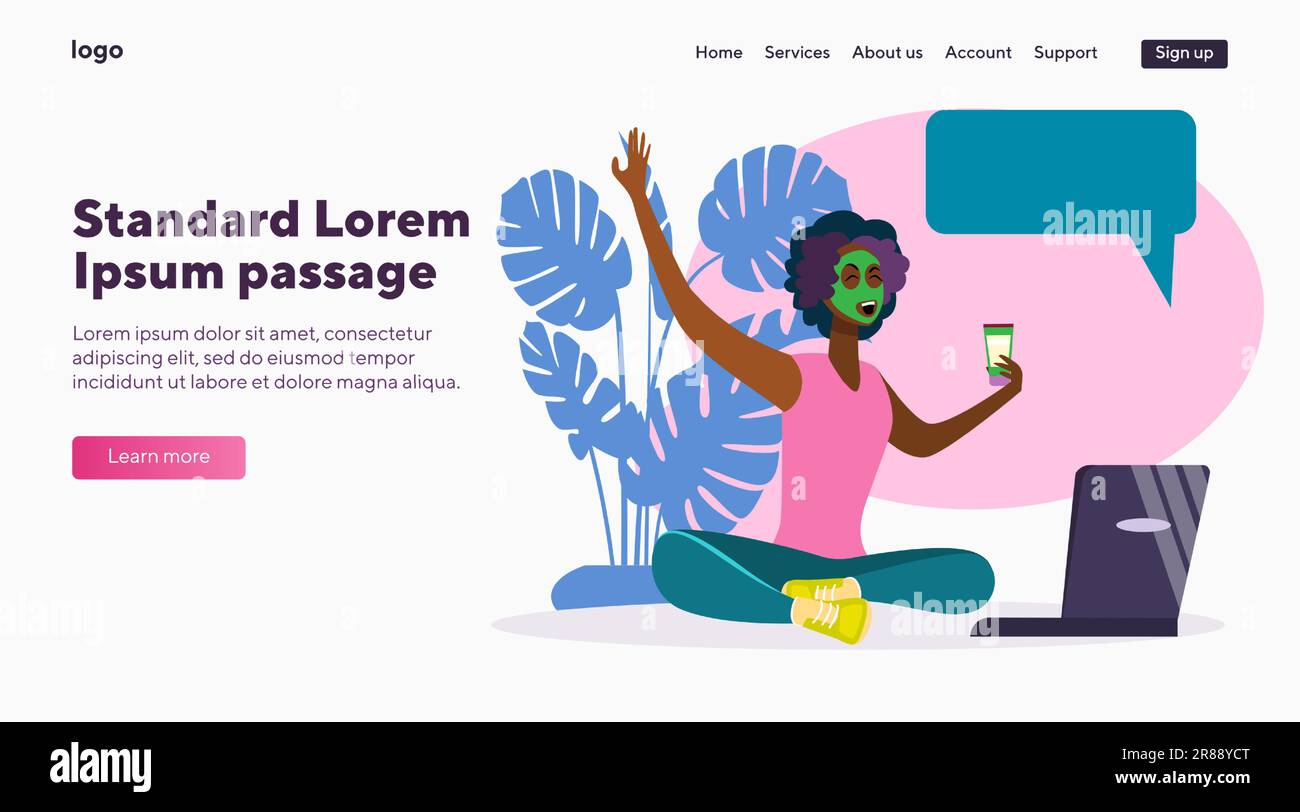 Face mask exercise Stock Vector Images - Alamy