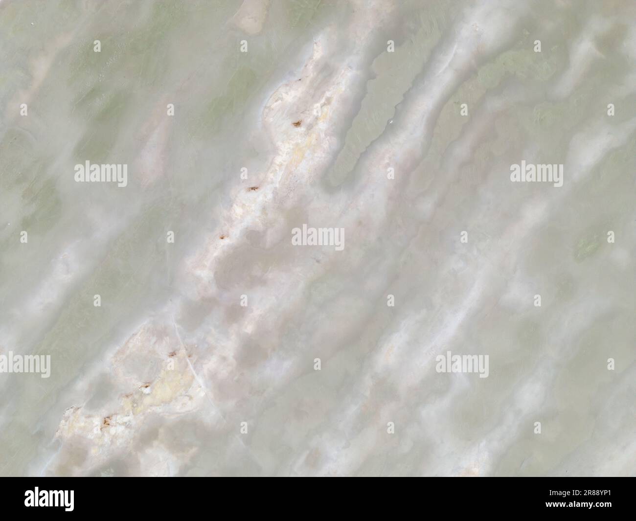 Lithium fields in the Atacama desert in Chile, South America - a ...