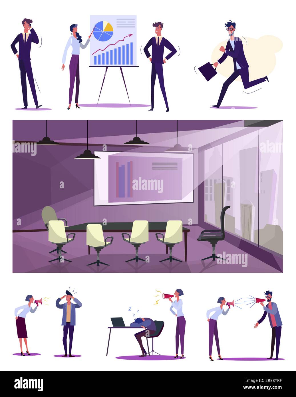 Collection employees Cut Out Stock Images & Pictures - Alamy