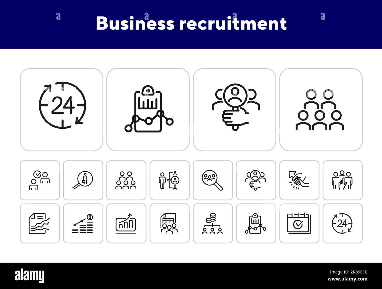 Financial asset icon linear Stock Vector Images - Alamy