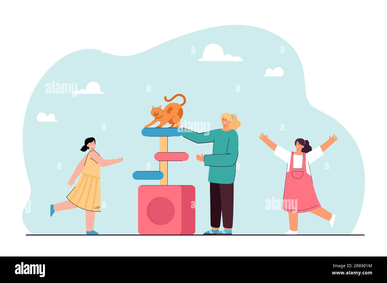 Toy house template Cut Out Stock Images & Pictures - Alamy