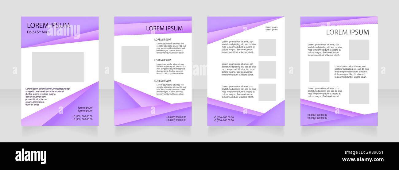 Printable newsletter layout Stock Vector Images - Alamy