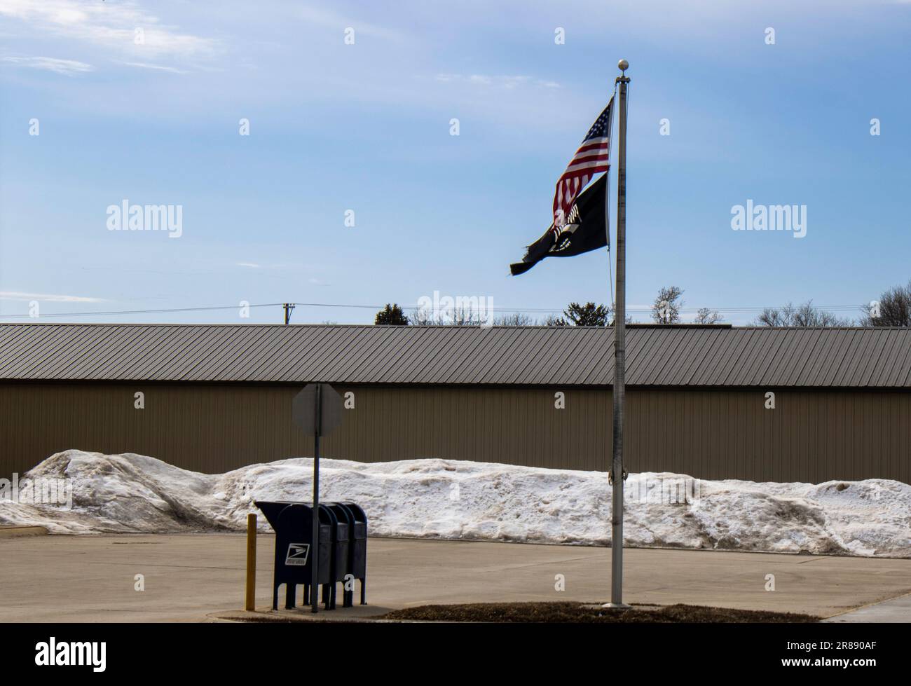 Usps flag hi-res stock photography and images - Alamy