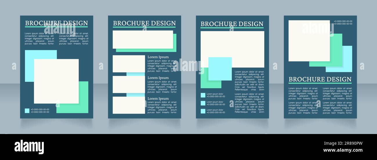 World poverty rate survey blank brochure layout design Stock Vector ...