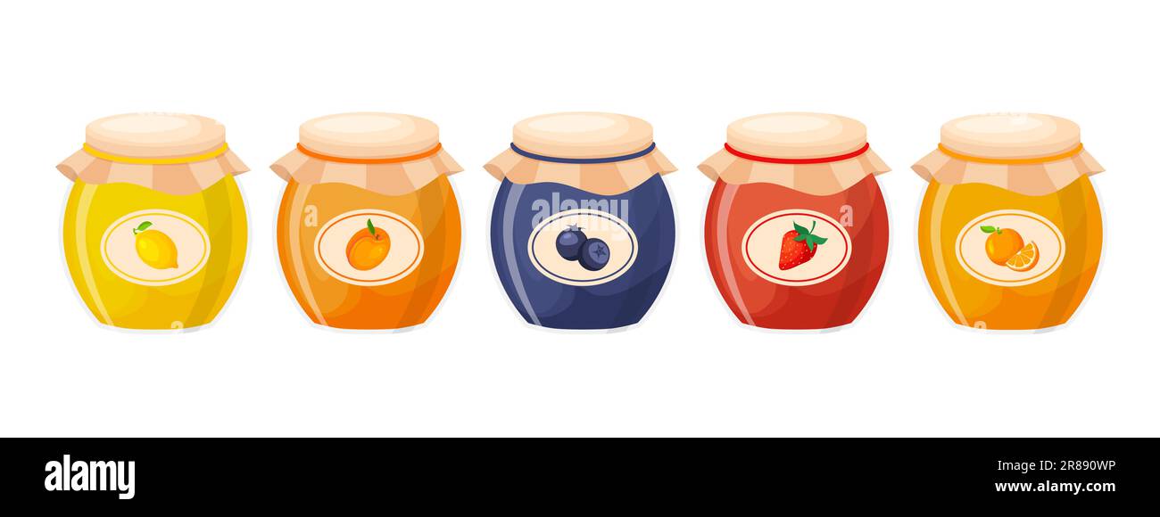 Cartoon glass jar hi-res stock photography and images - Alamy