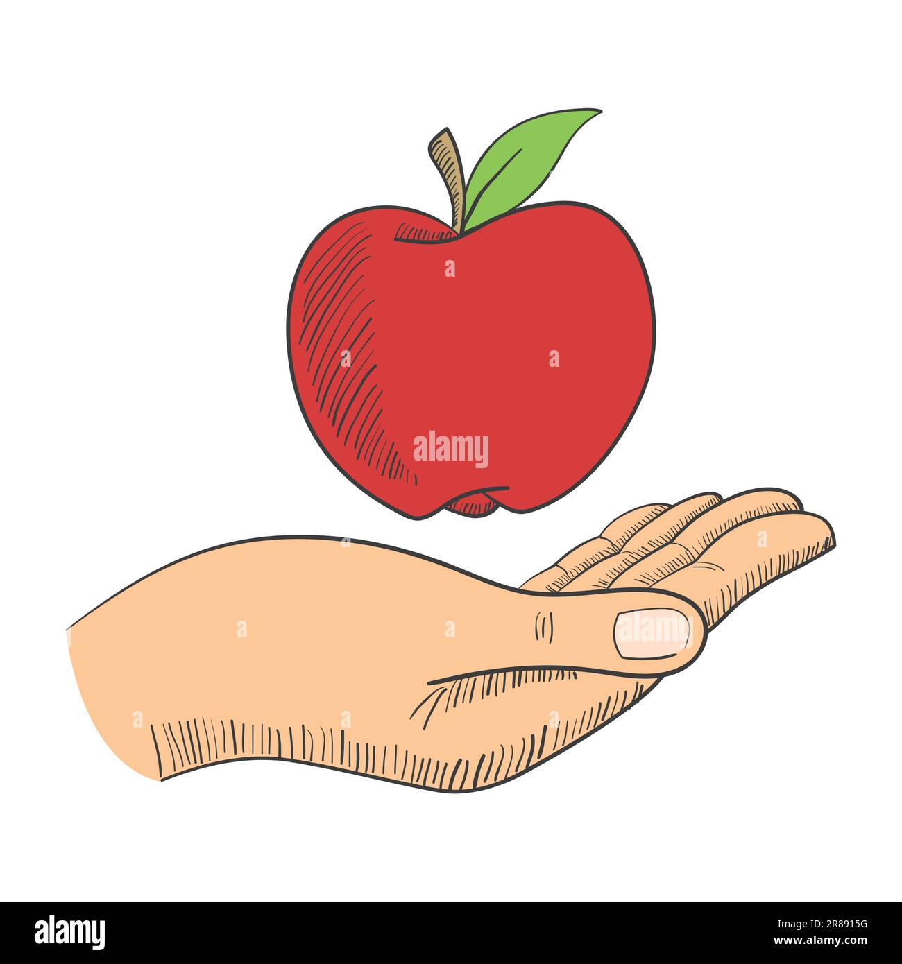 Apple pick Stock Vector Images - Alamy