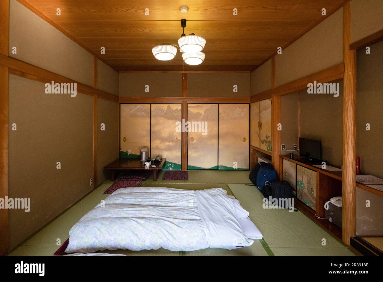 Room in Mitsugonin Temple, Koyasan, Japan Stock Photo - Alamy