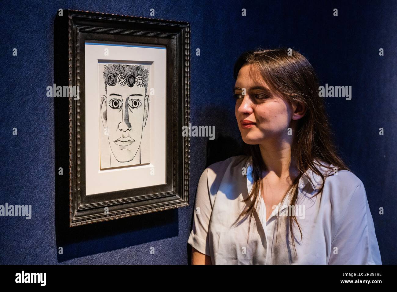 London, UK. 20th June, 2023. LUCIAN FREUD, A Man (Self-portrait ...