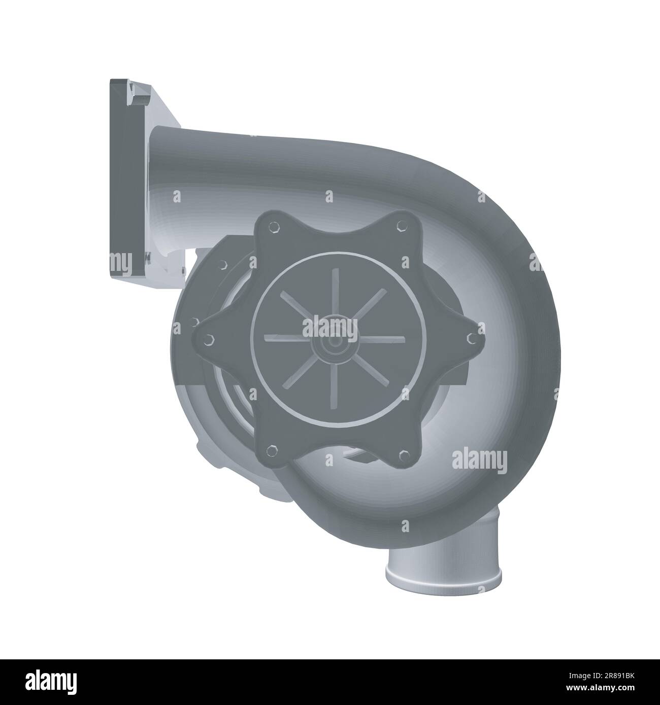 Steam turbine engine Stock Vector Images - Alamy