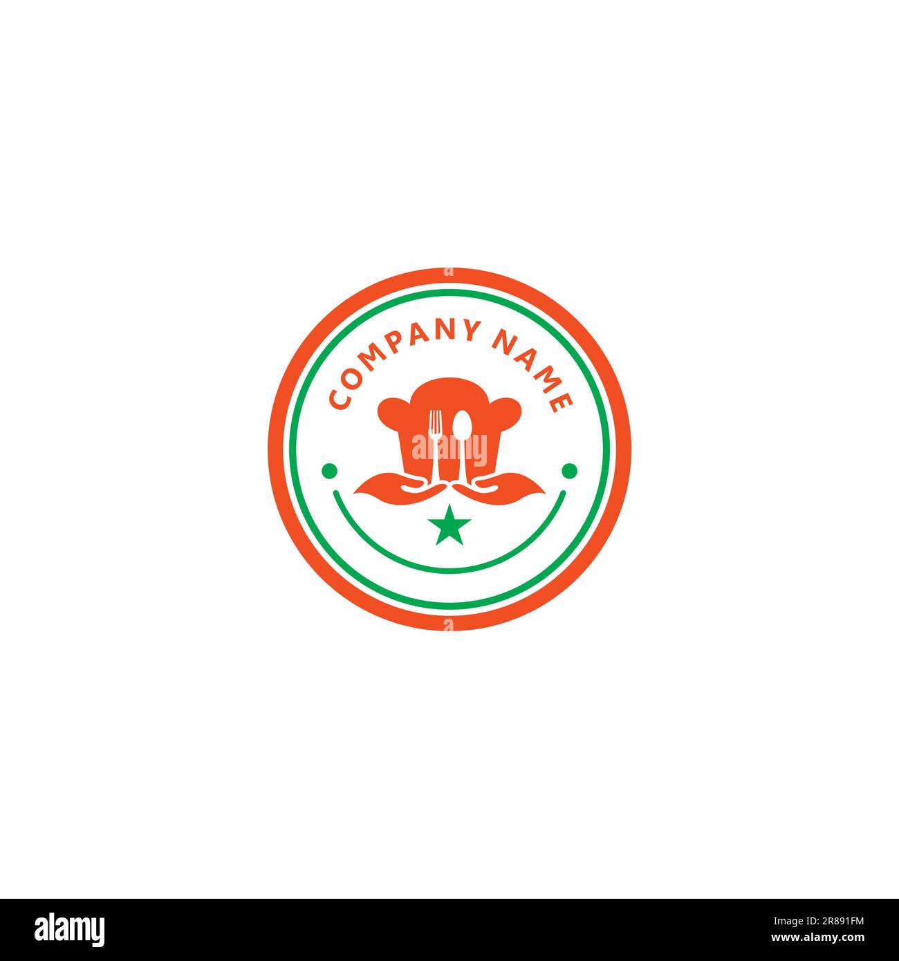 Restaurant logo elements Cut Out Stock Images & Pictures - Alamy