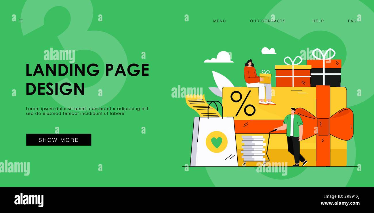 Gifts special people on Stock Vector Images - Alamy