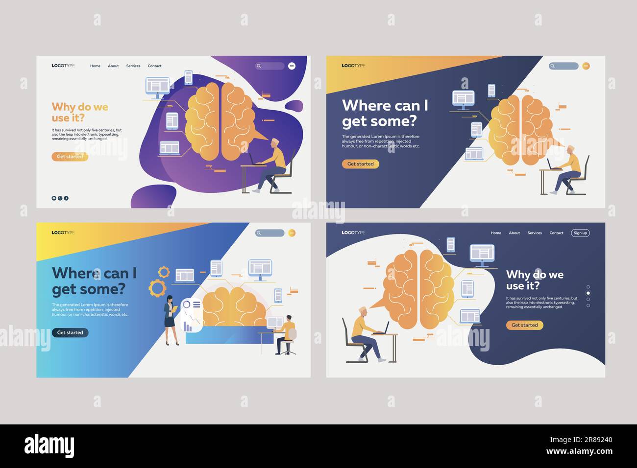 Employees information Stock Vector Images - Alamy