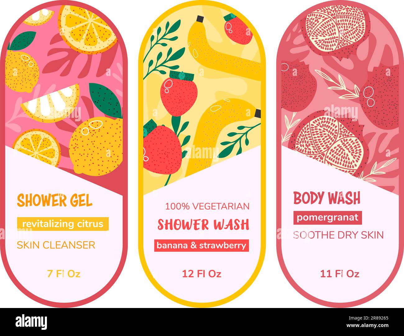 Skin components vector vectors hi-res stock photography and images - Alamy