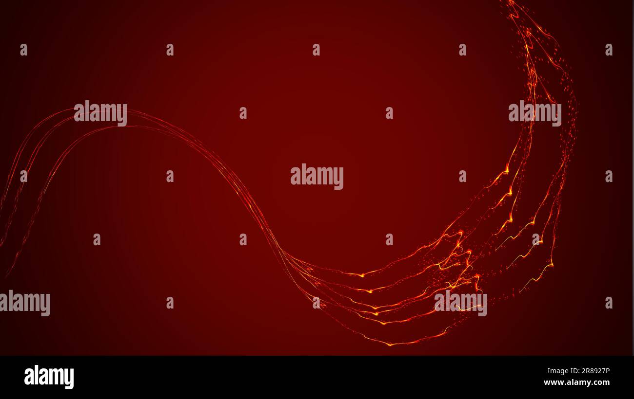 Beautiful violet red abstract magical energy electric cosmic fiery ...