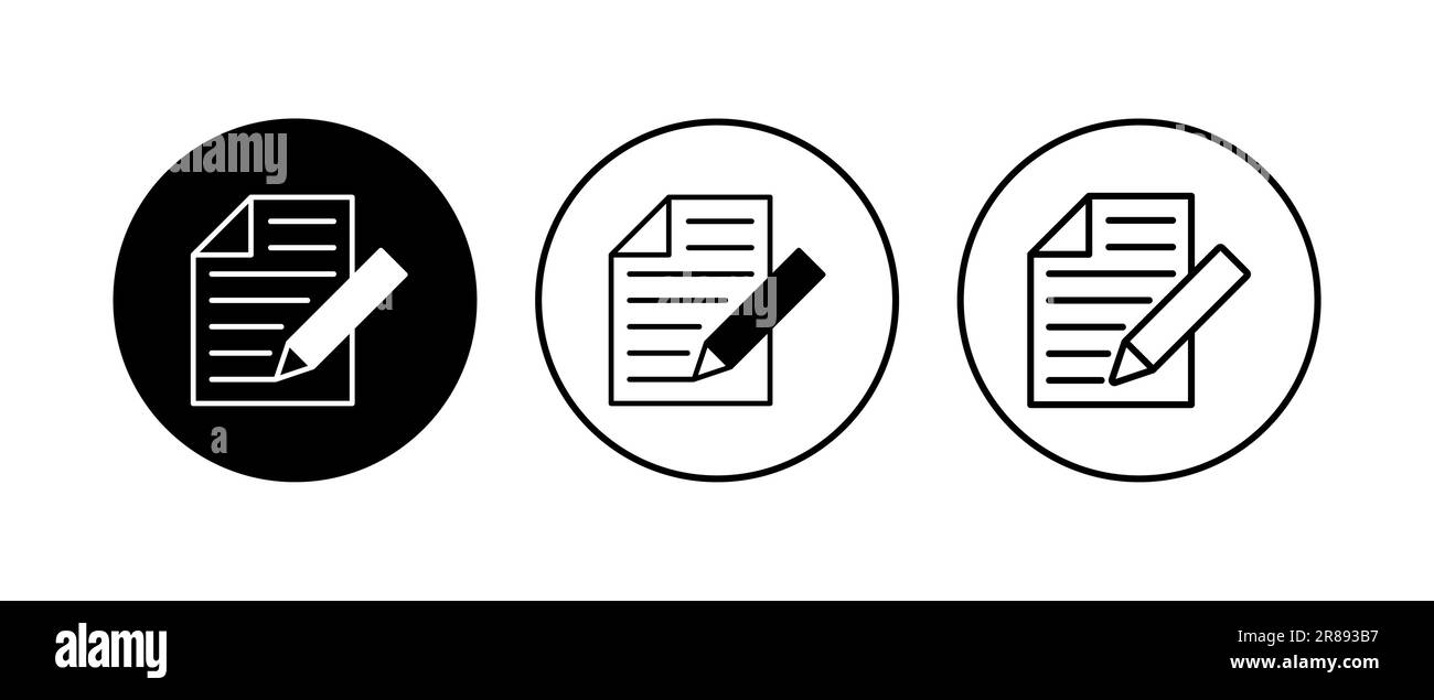 Notepad icon hi-res stock photography and images - Alamy