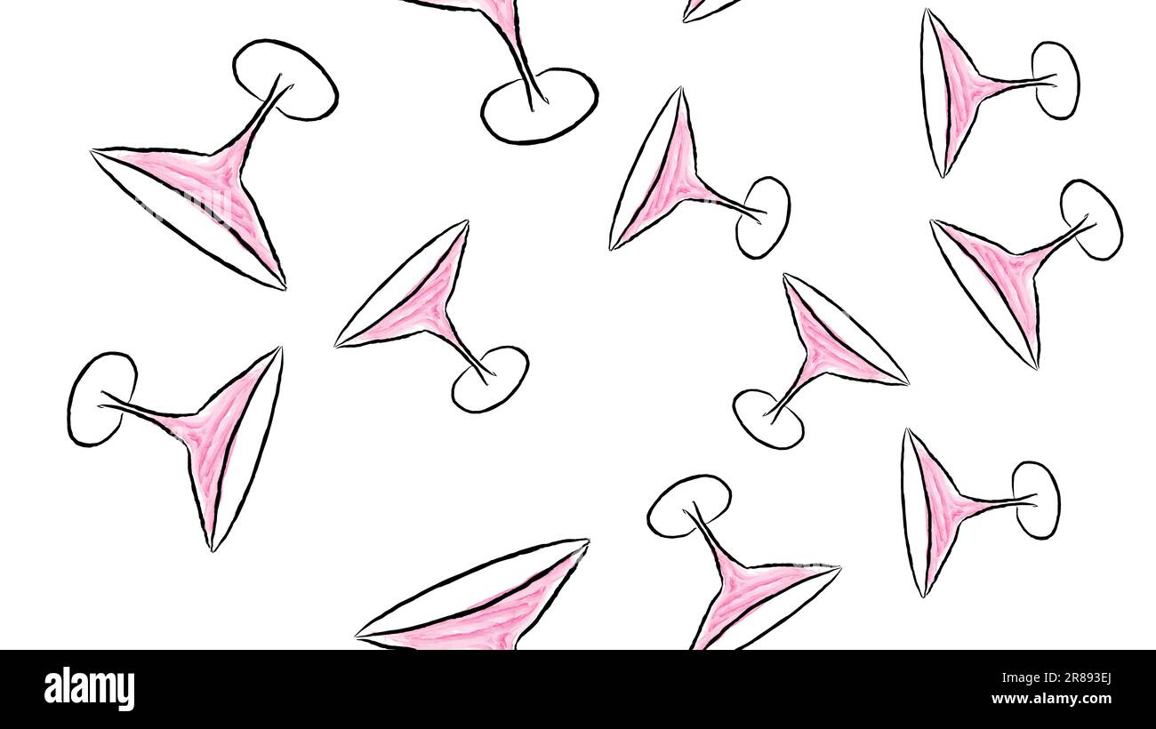 Texture, a seamless pattern of beautiful hand-drawn watercolor glass ...