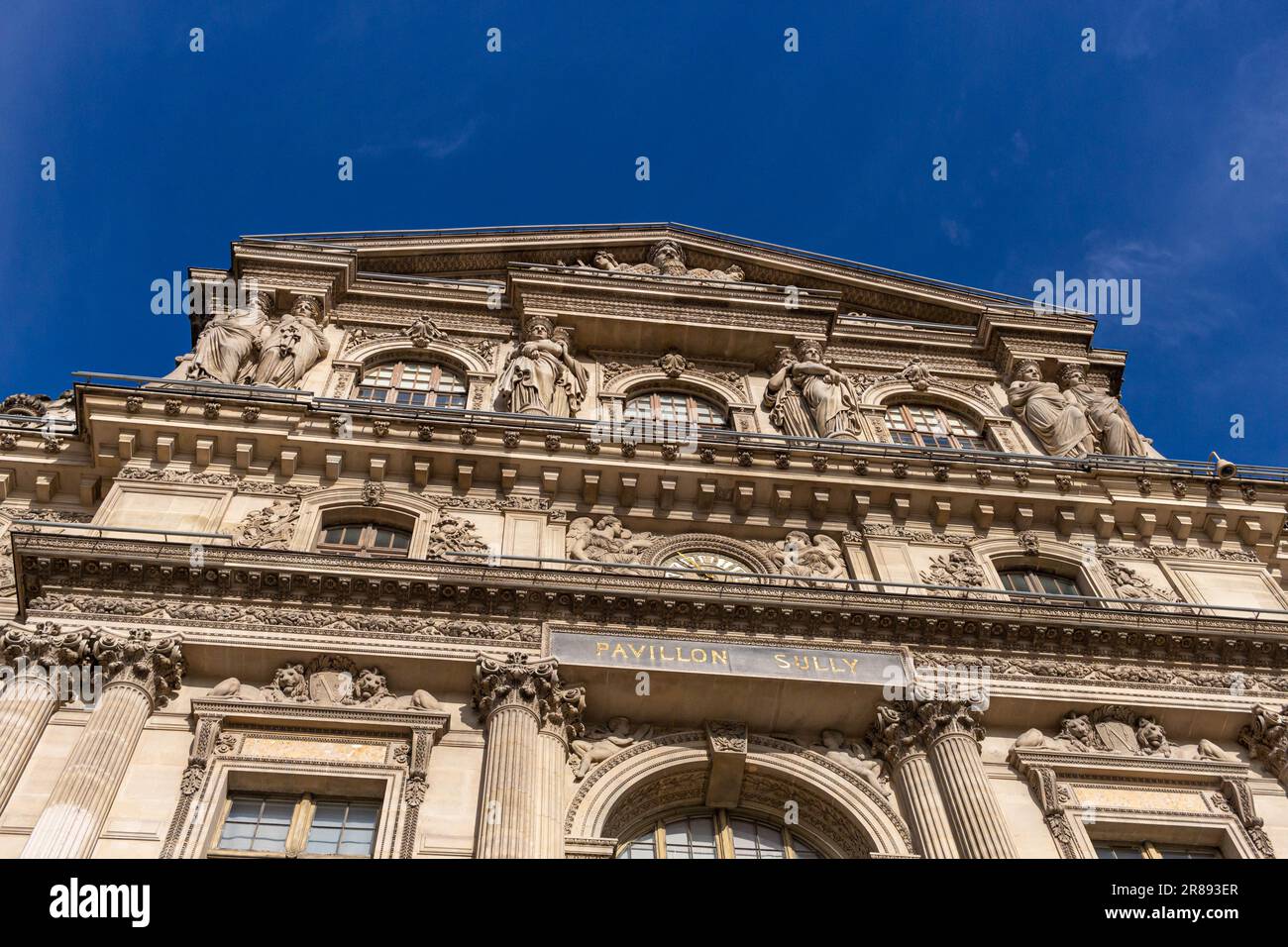 Exterior view of a luxurious building featuring an intricately designed ...
