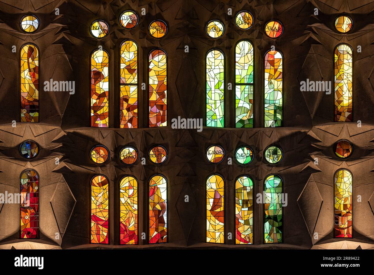 Dynamic stained glass window hi-res stock photography and images - Alamy