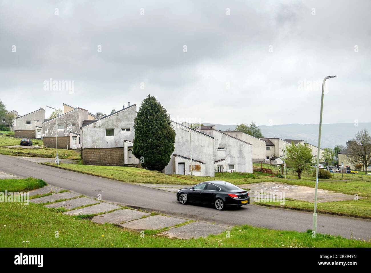 Penrhys village hi-res stock photography and images - Alamy