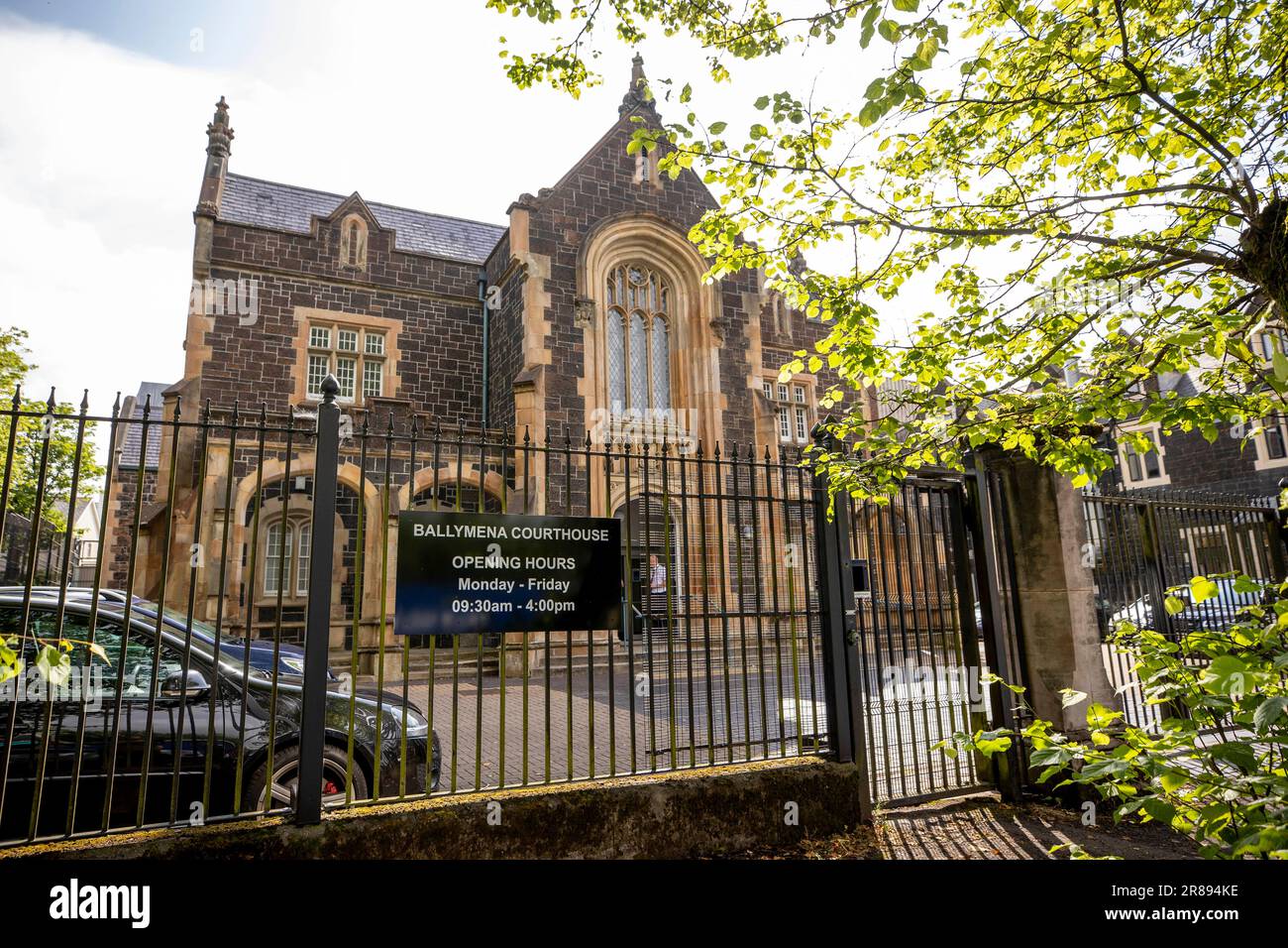 A general view of Ballymena Courthouse, where Ryan Johnston Gordon, 34 ...