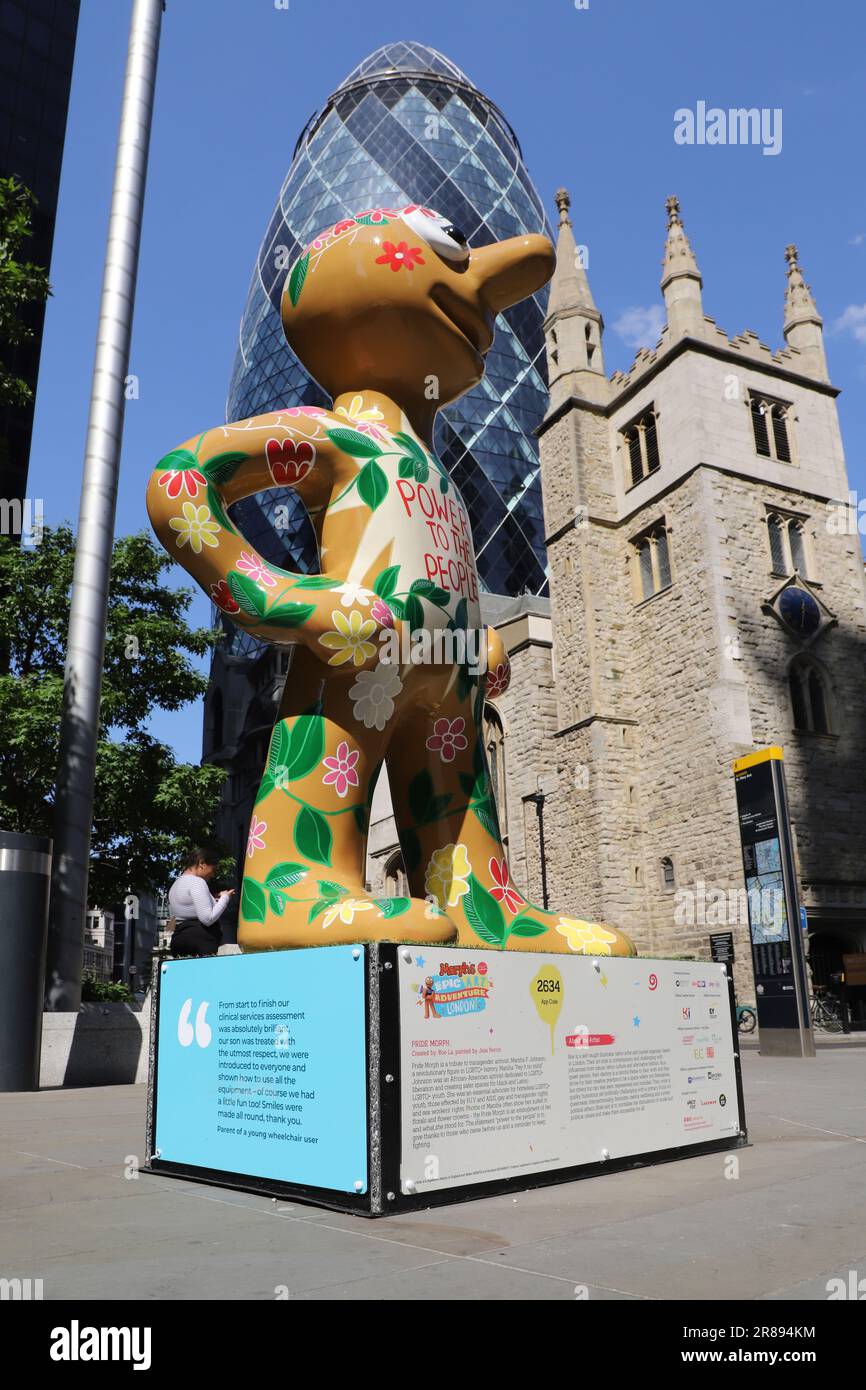 Pride Morph by Boe La with The Gherkin part of Morph’s Epic Art ...