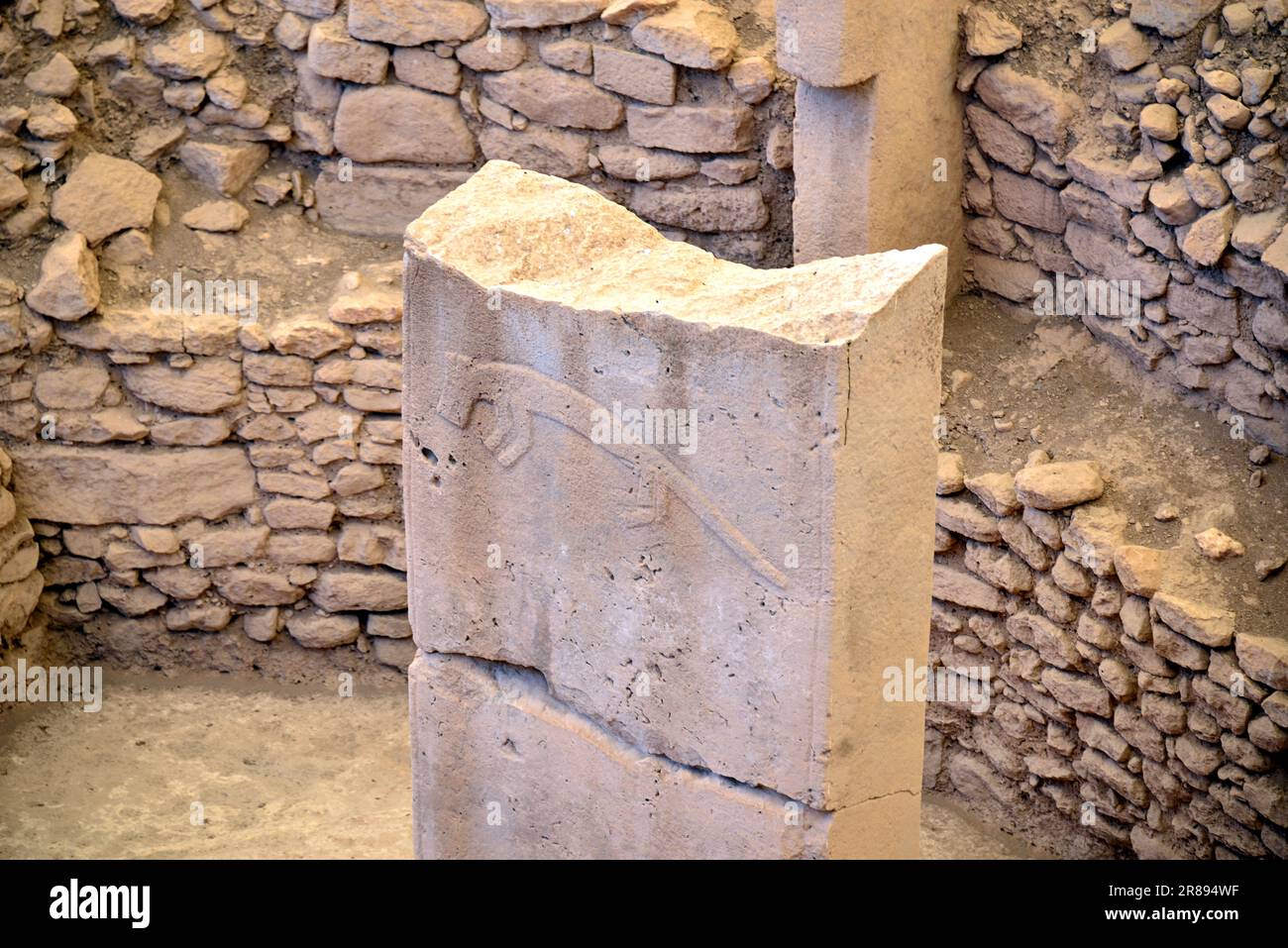 Göbekli Tepe is an archaeological site, located about 18 km northeast ...
