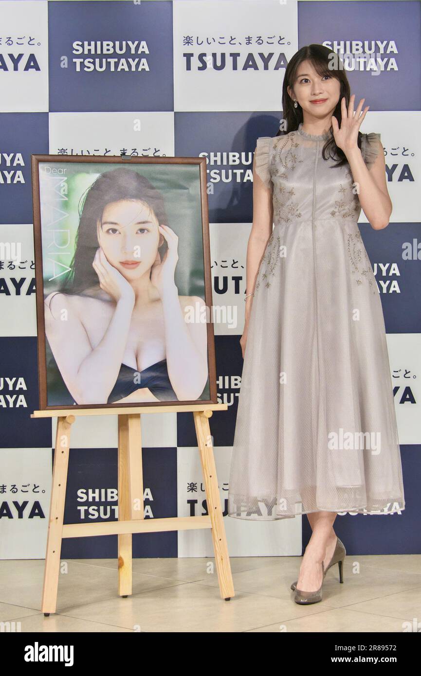 Member of Japanese girl group Morning Musume '23, Maria Makino attends ...