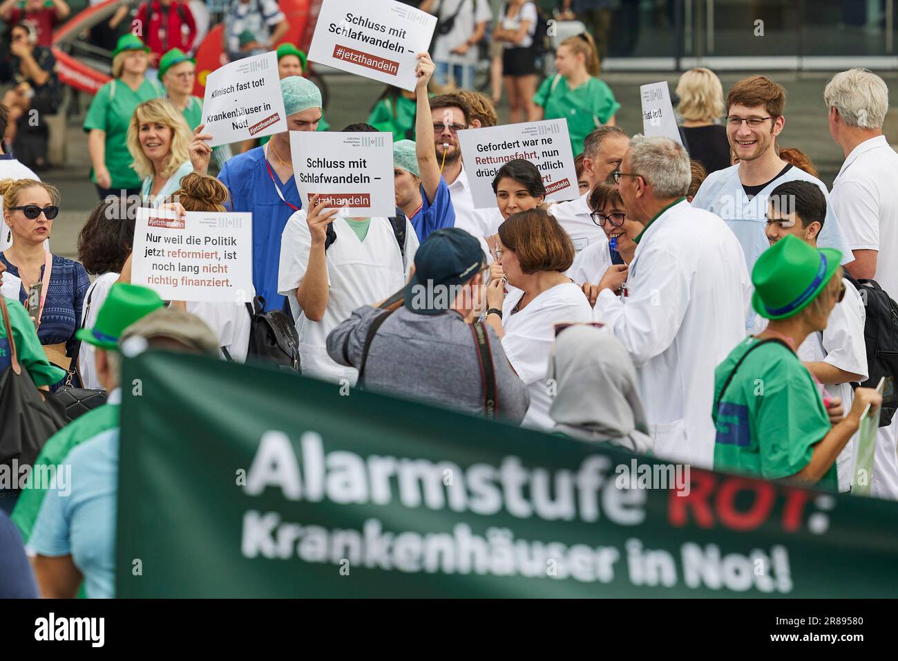 Berlin, Germany. 20th June, 2023. As part of the German Hospital ...