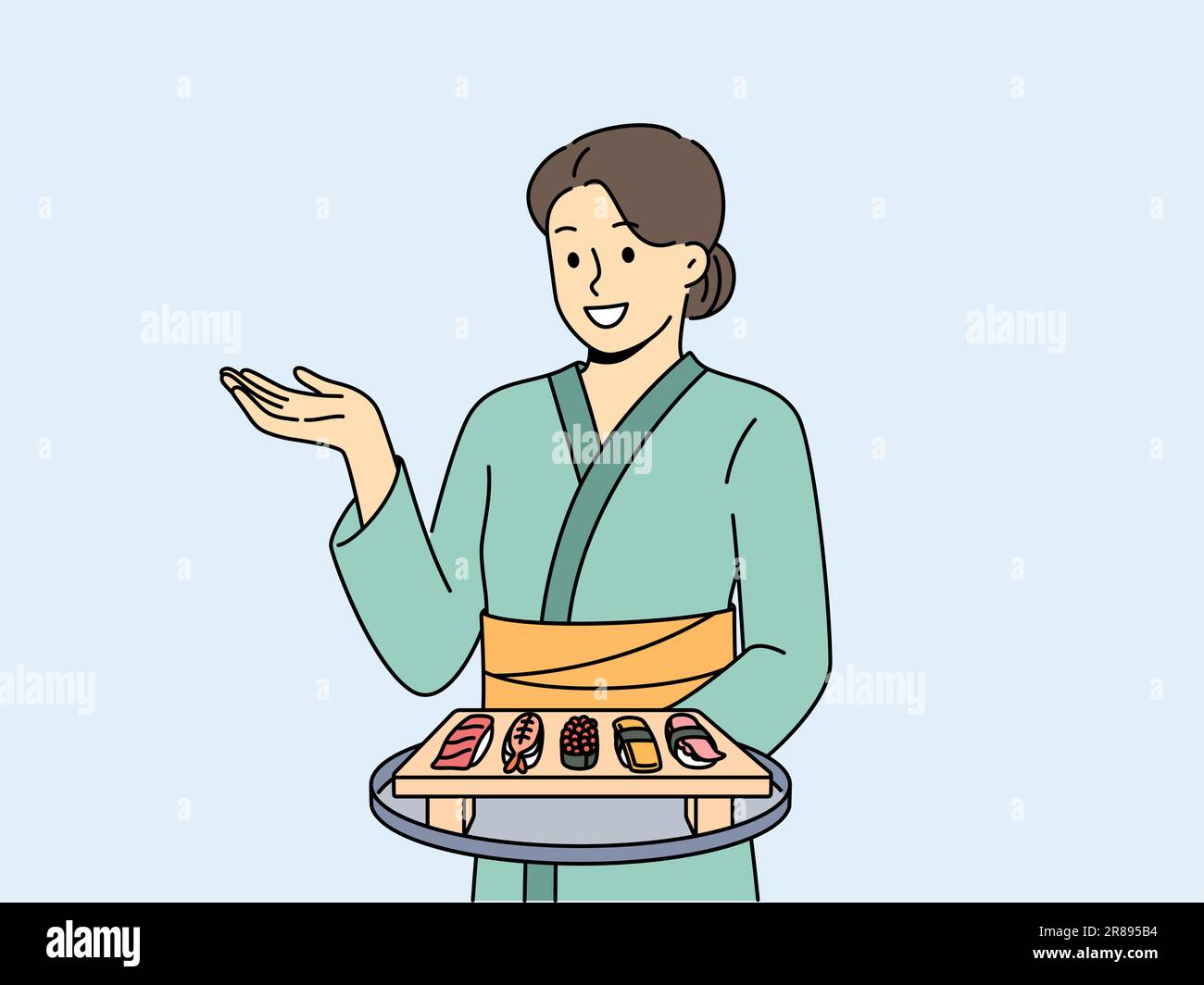 Girl from asia Stock Vector Images - Alamy