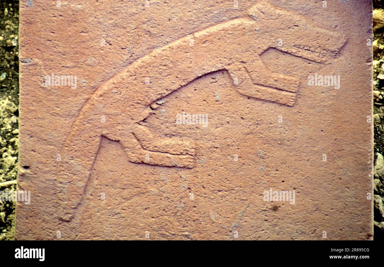 Göbekli Tepe is an archaeological site, located about 18 km northeast ...