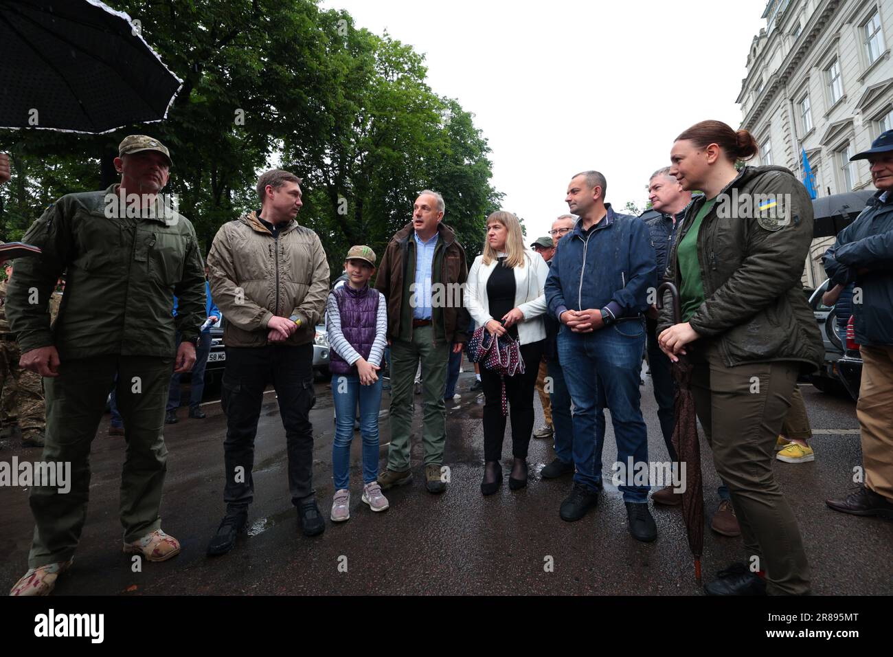 LVIV, UKRAINE - JUNE 17, 2023 - Lviv Regional Military Administration ...