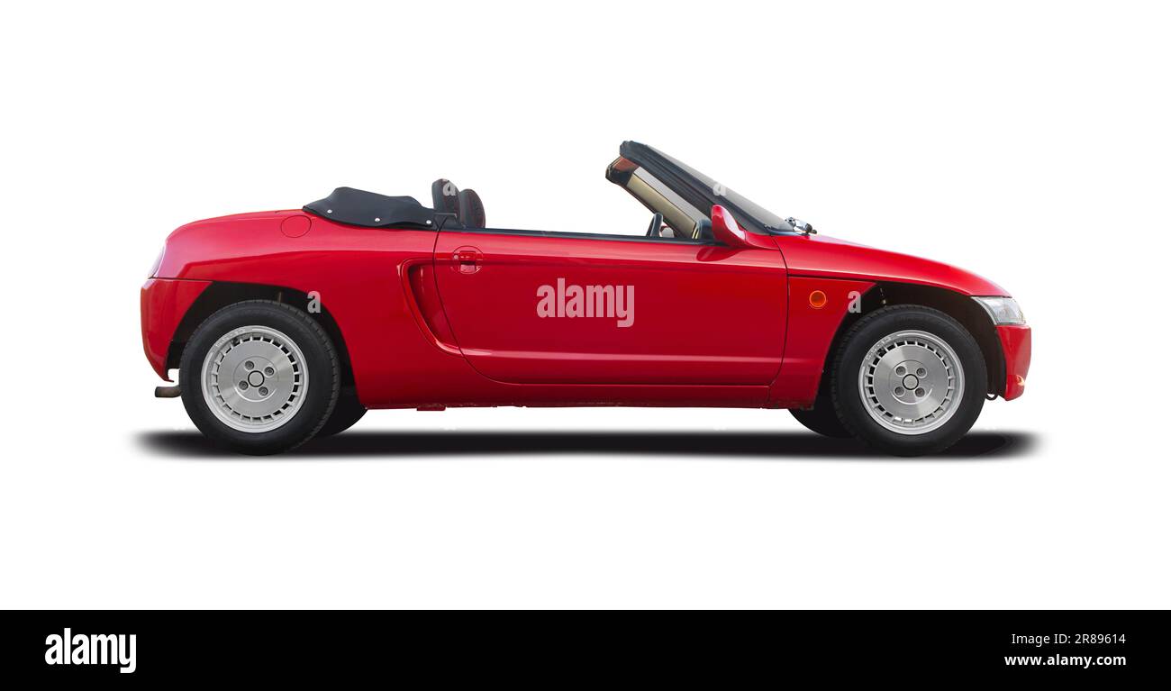 Honda Beat car, side view isolated on white background Stock Photo - Alamy