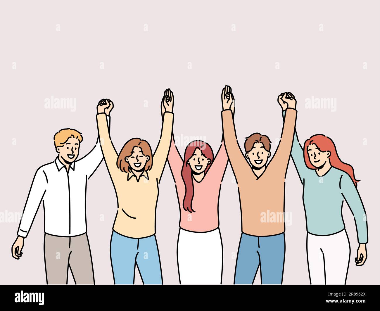 Joint friendly Stock Vector Images - Alamy