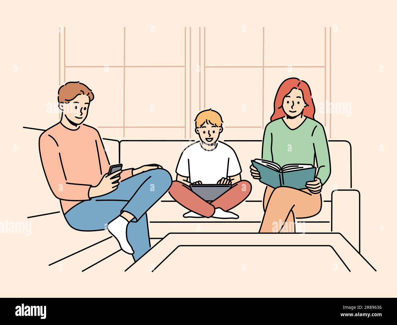 Family Talking Things Out