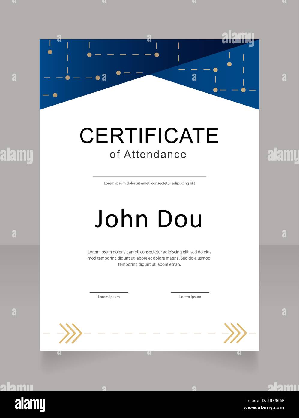 Engineering system installing certificate design template Stock Vector ...