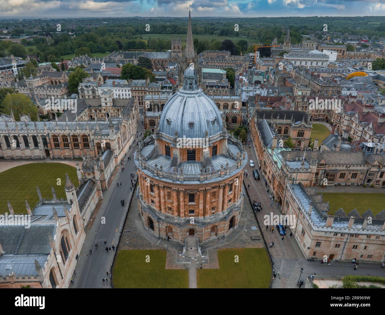 Oxford campus aerial hi-res stock photography and images - Alamy