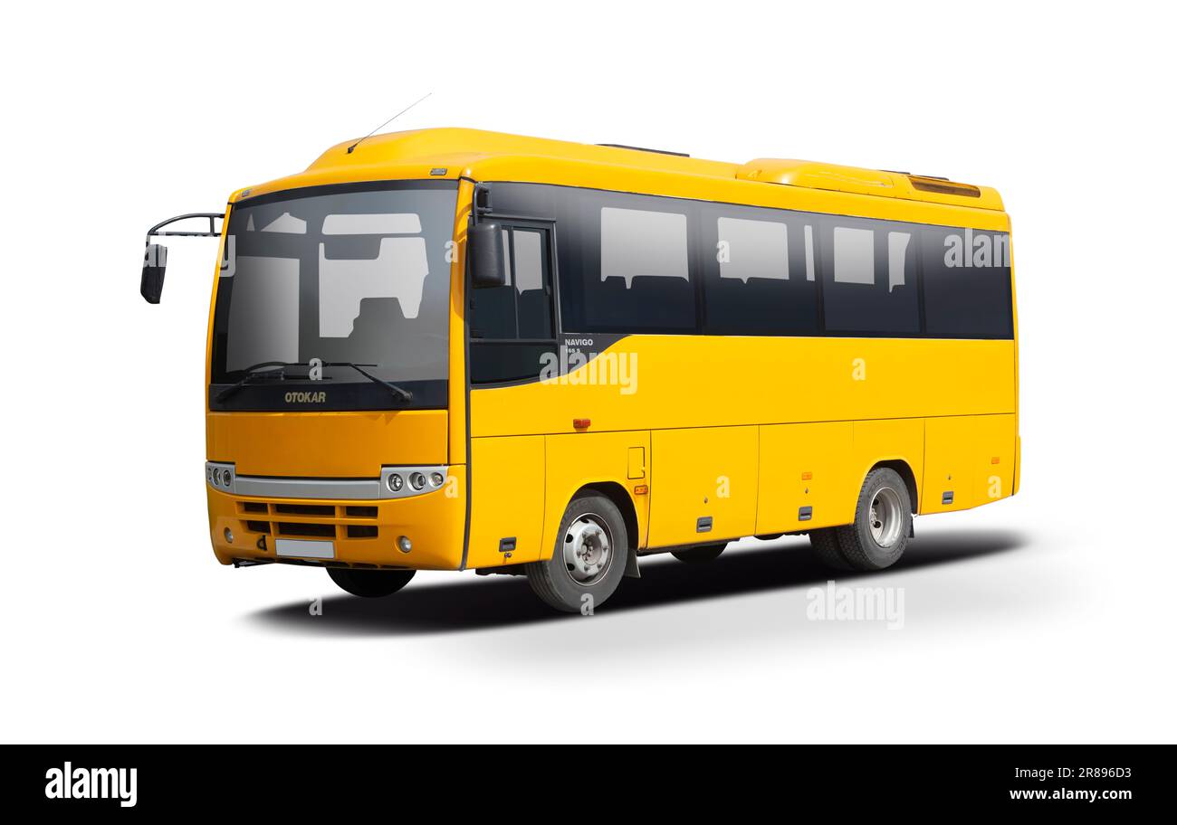 Otokar Navigo 165 S school bus isolated on white background Stock Photo ...