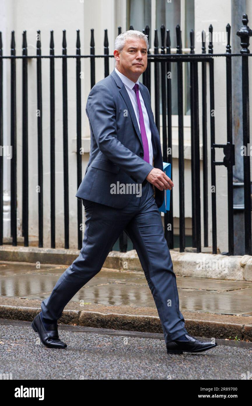 London, UK. 20th June, 2023. Stephen Barclay, Health Secretary, at the ...