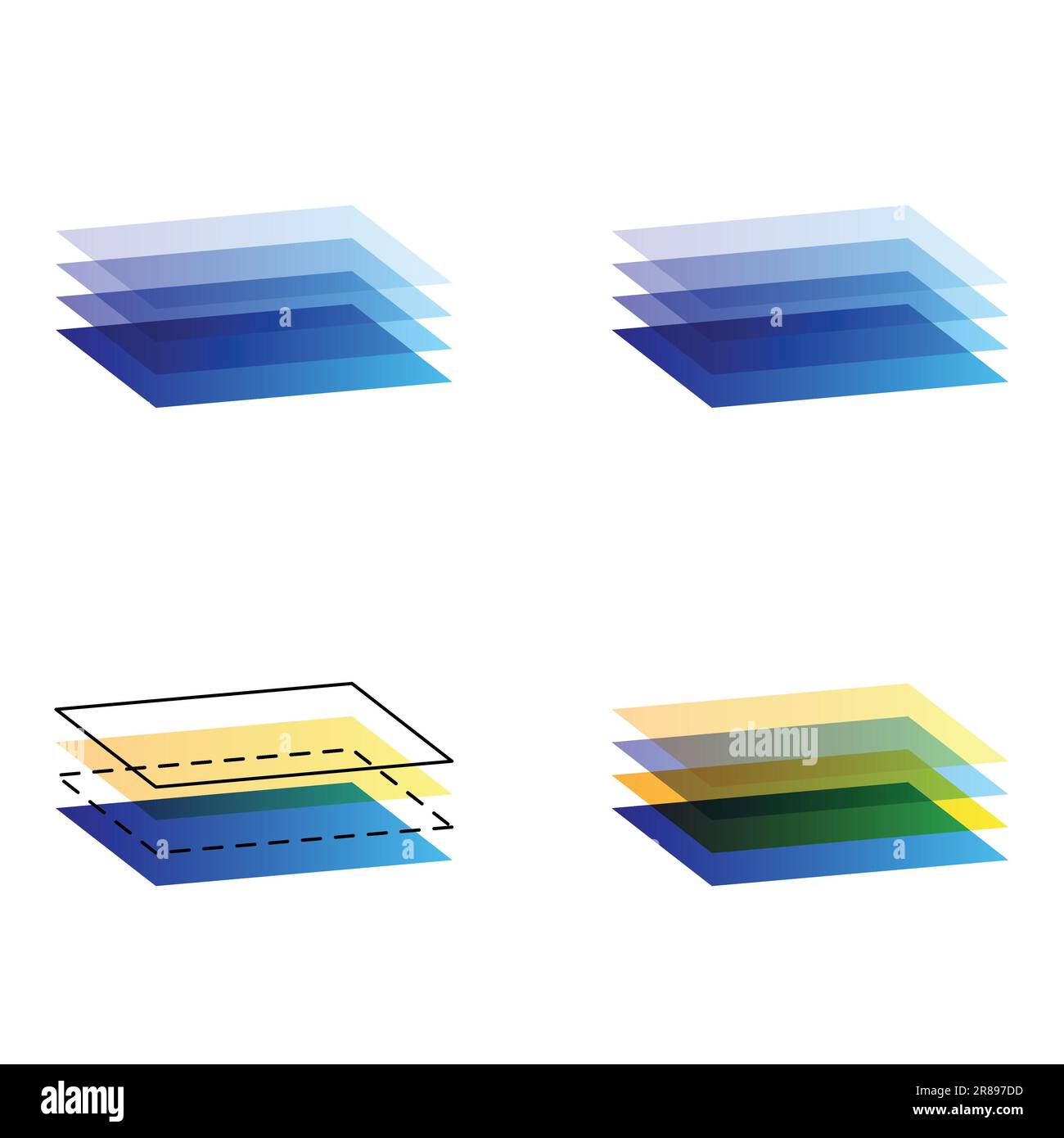 Stack stacks stacked Stock Vector Images - Alamy