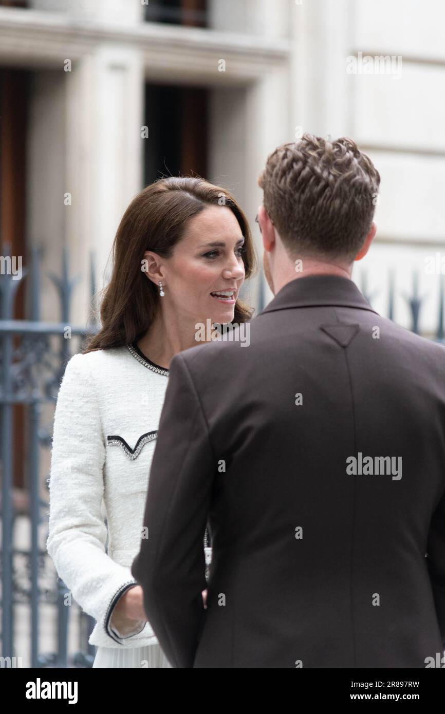 London, UK, 20th June 2023, Princess of Wales arrives to open the ...