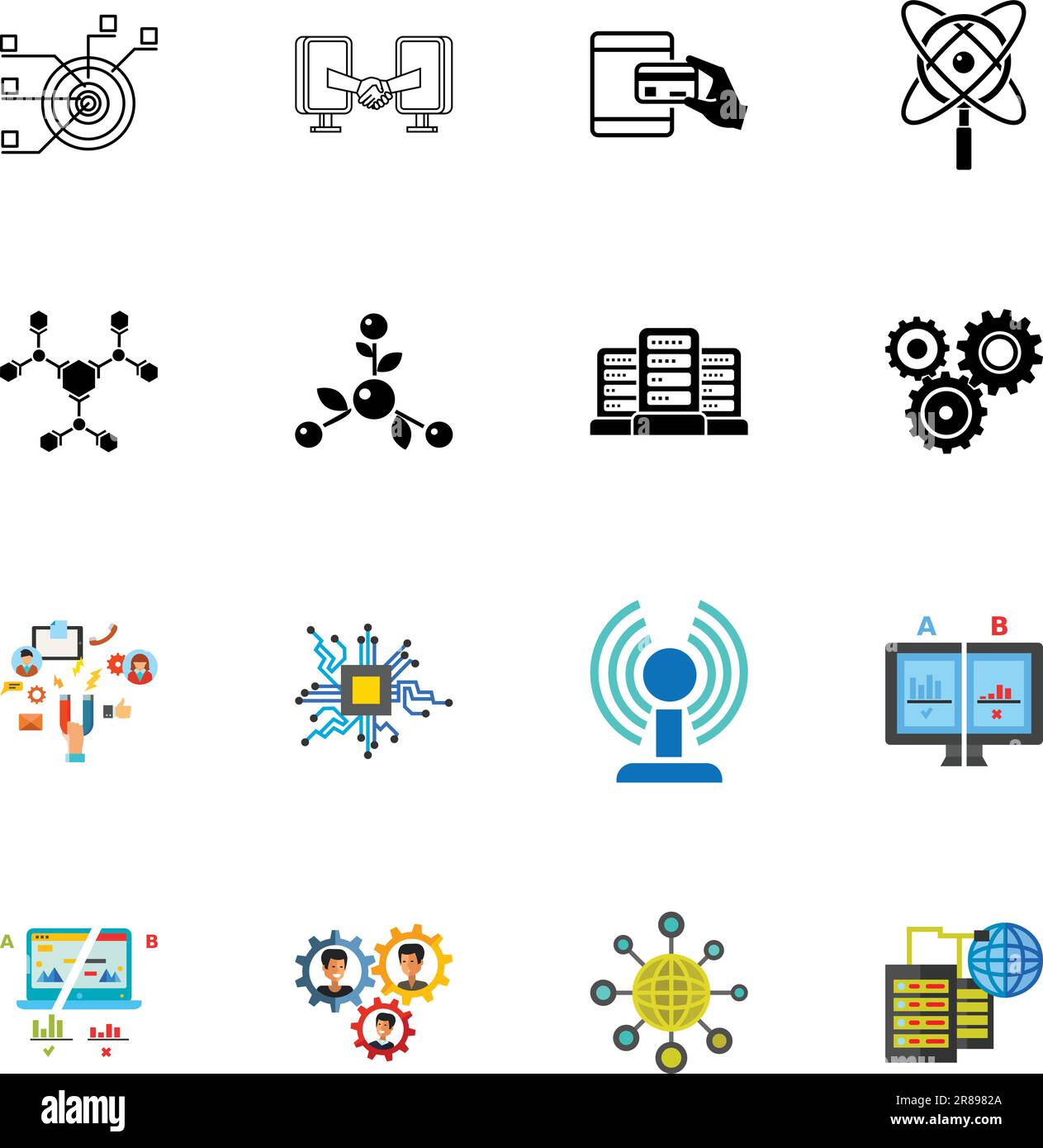Technology icon set Stock Vector Image & Art - Alamy Technology icon set Stock Vector Image & Art - Alamy