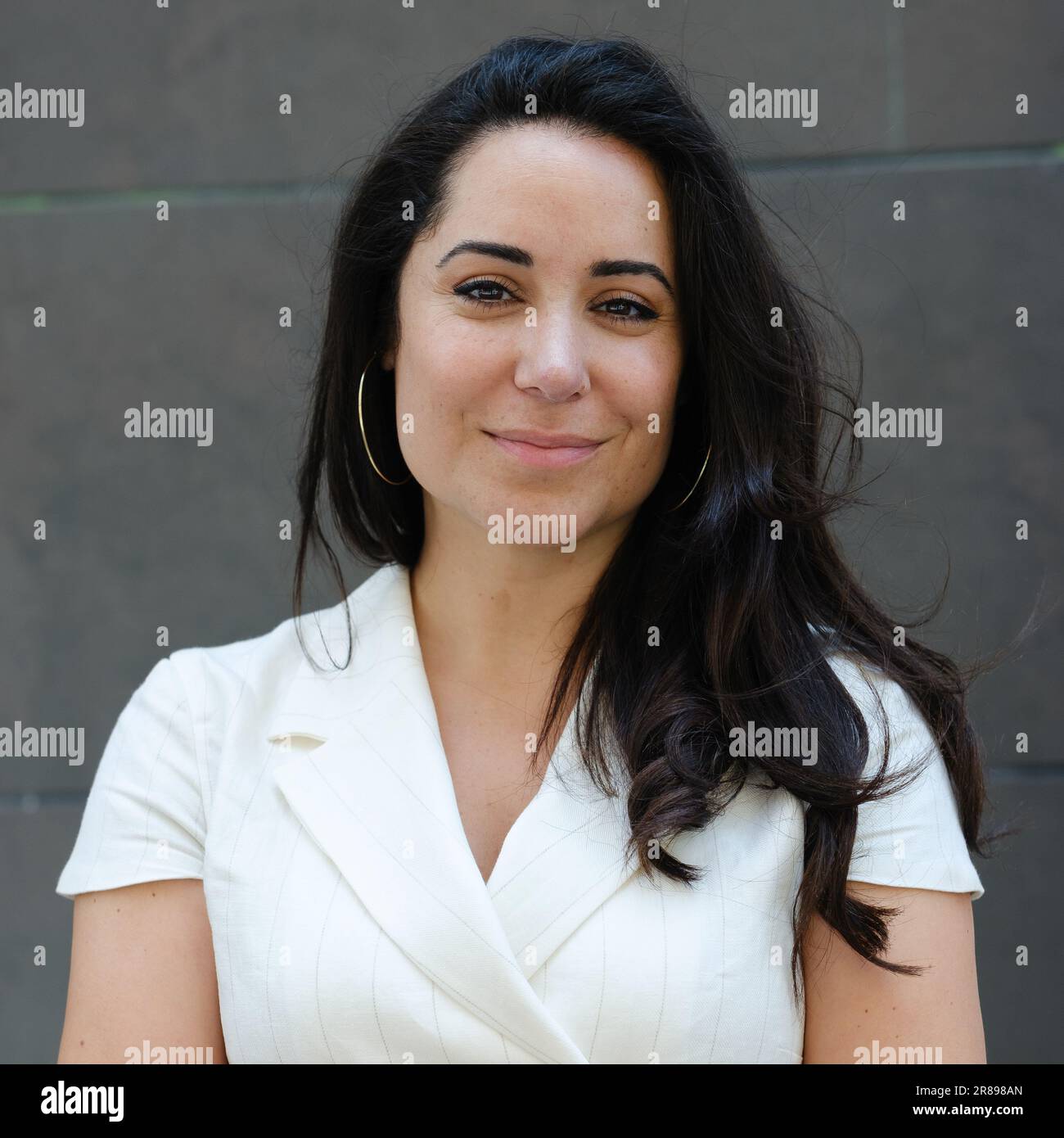 Franco-Tunecina director and producer Erige Sehiri poses during the ...