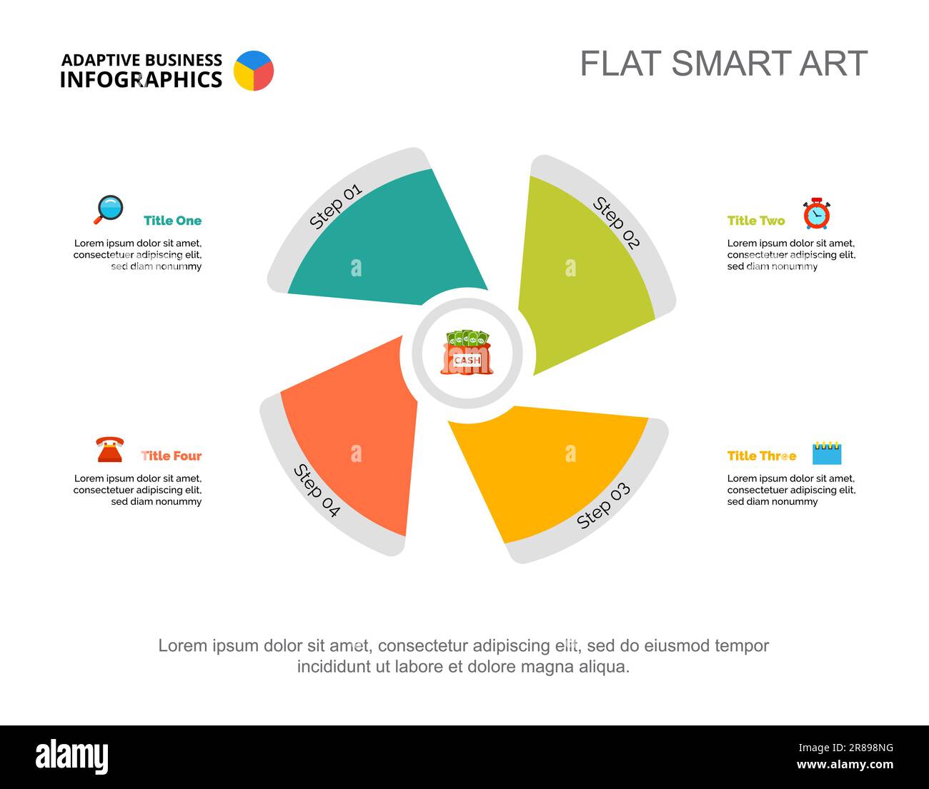 Four Elements Plan Slide Template Stock Vector Image & Art - Alamy