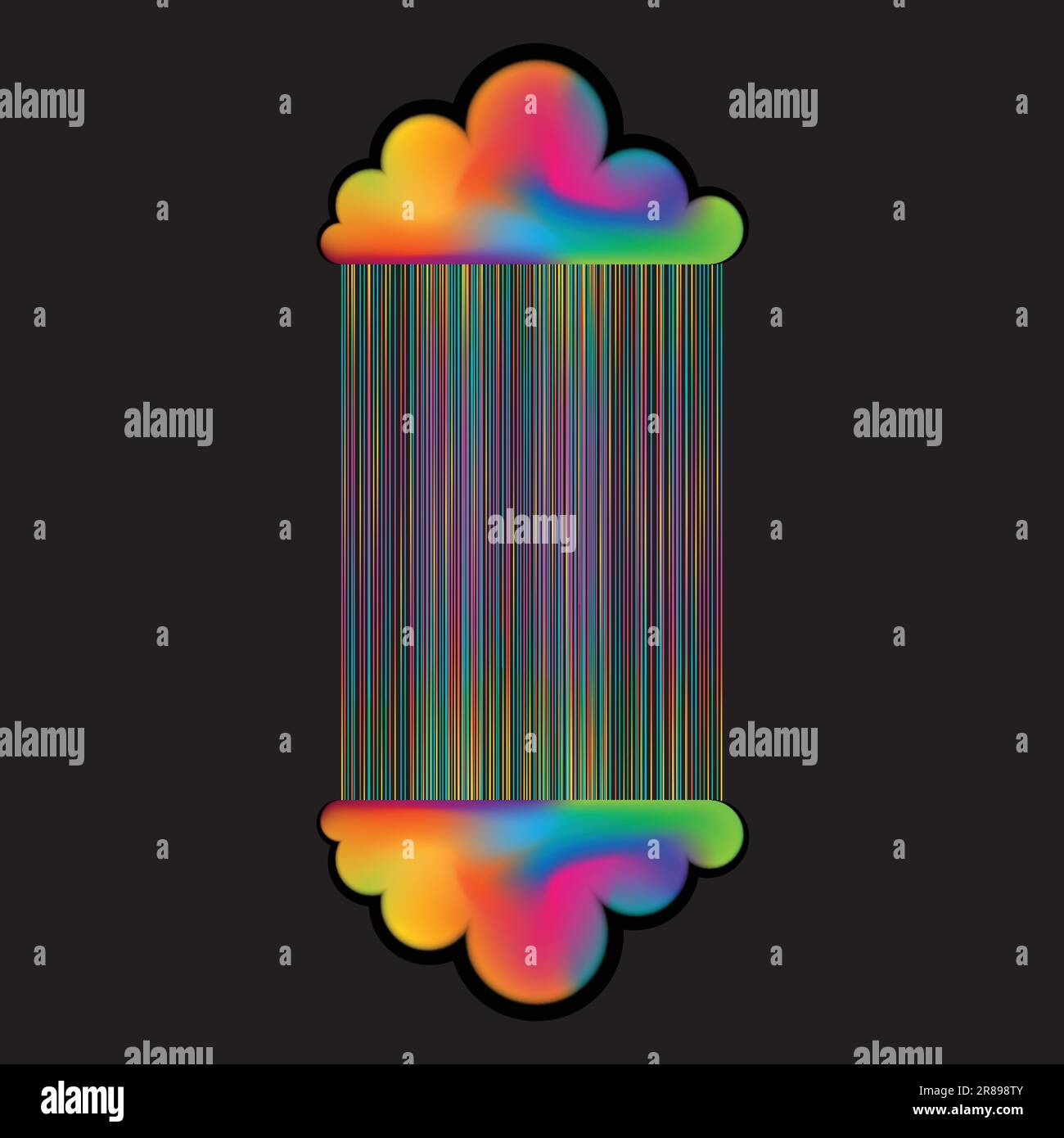 Color smoke swirl paint splash Stock Vector Images - Alamy