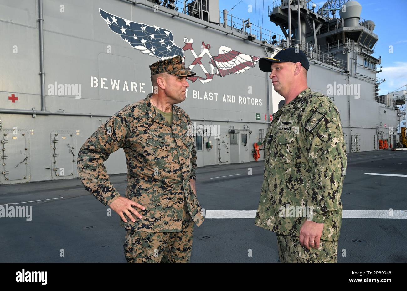 Brisbane, Australia. 20th June, 2023. U.S. Marine Corps Col. Matthew ...
