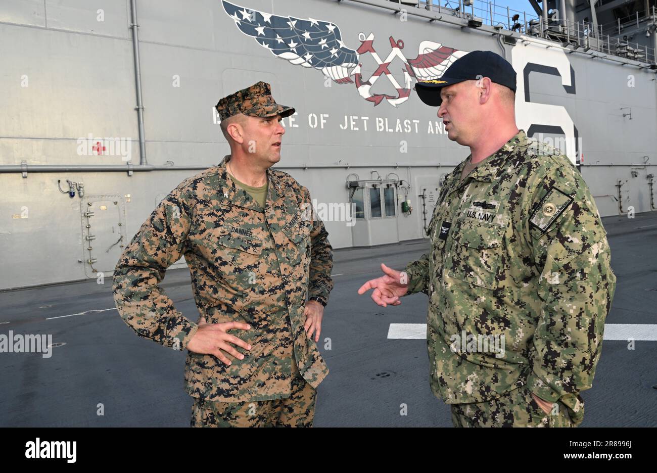 Brisbane, Australia. 20th June, 2023. U.S. Marine Corps Col. Matthew ...