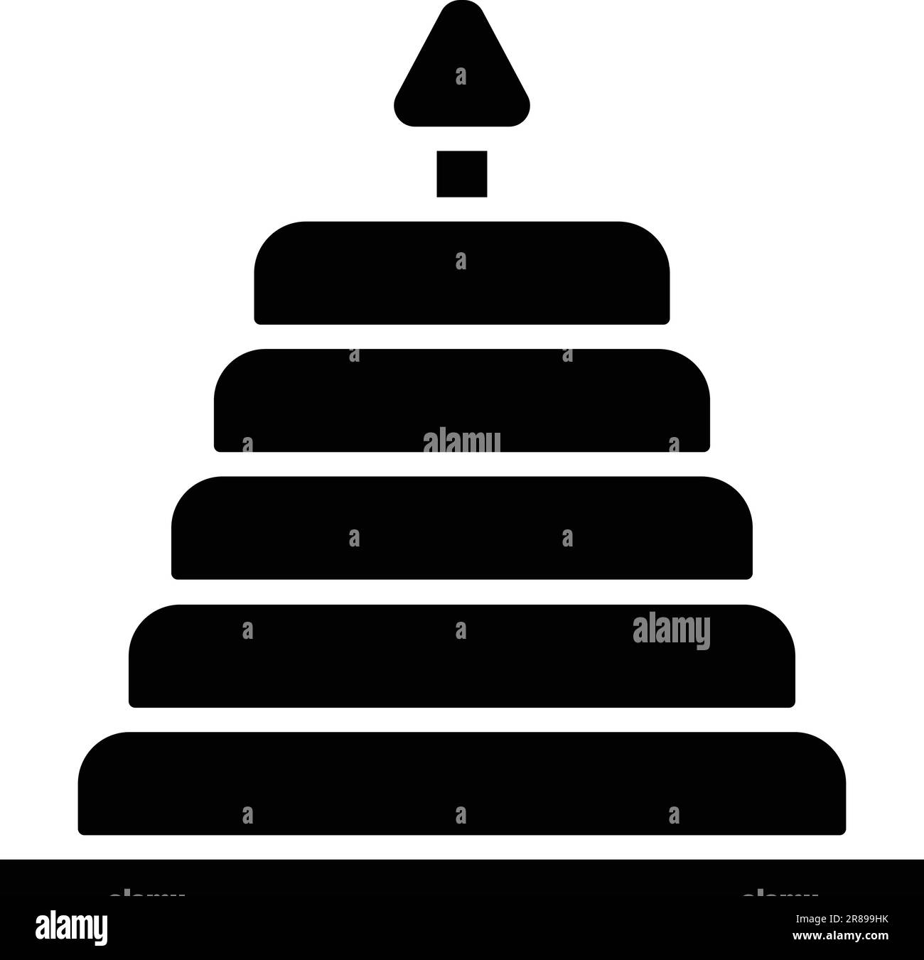 Plastic pyramid Black and White Stock Photos & Images - Alamy